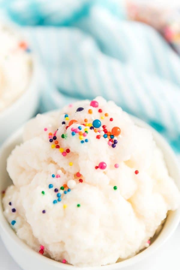 Snow Ice Cream Recipe— Bless this Mess