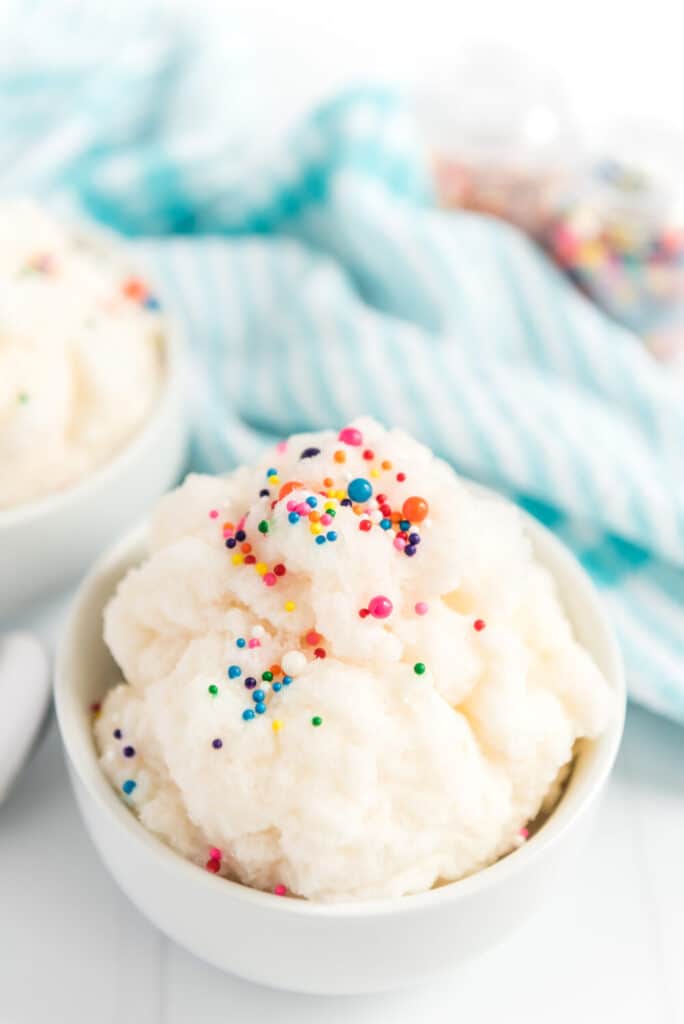 Snow Ice Cream Recipe— Bless this Mess
