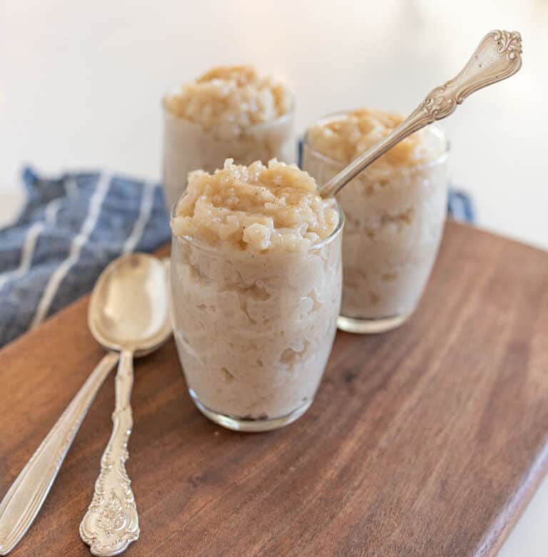 Easy Instant Pot Rice Pudding Recipe | Bless This Mess