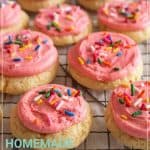 Homemade Pink Lofthouse Cookies — Bless this Mess