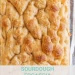 Easy Sourdough Focaccia Bread — Bless this Mess