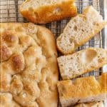 Easy Sourdough Focaccia Bread — Bless this Mess