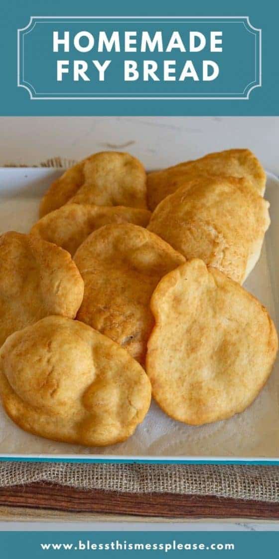Homemade Fry Bread Recipe — Bless this Mess