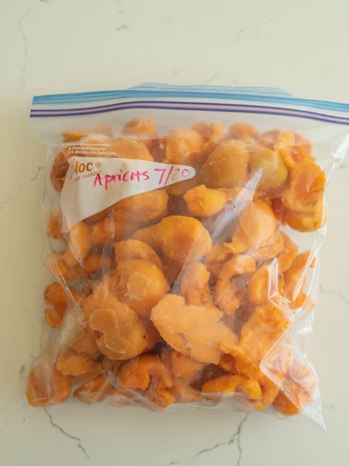 How to Freeze Apricots — Bless this Mess