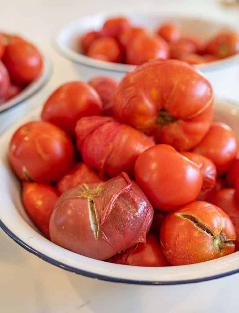 Canning Tomatoes in Water Bath Canner | Safe & Easy Method — Bless this ...