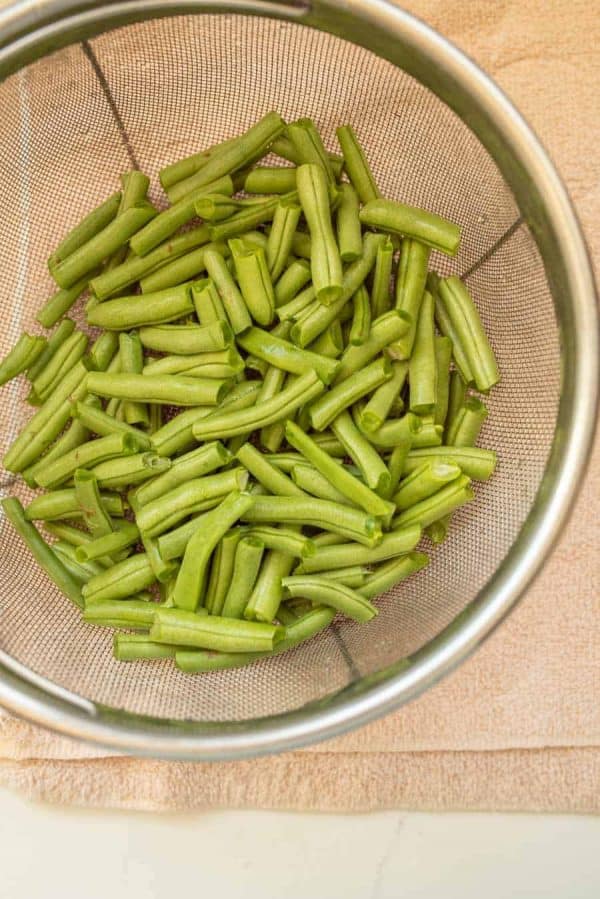 How to Blanch Green Beans — Bless this Mess
