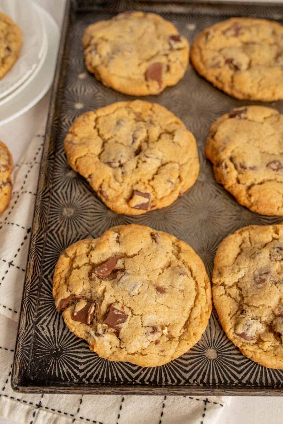 Giant Chocolate Chunk Cookies — Bless this Mess