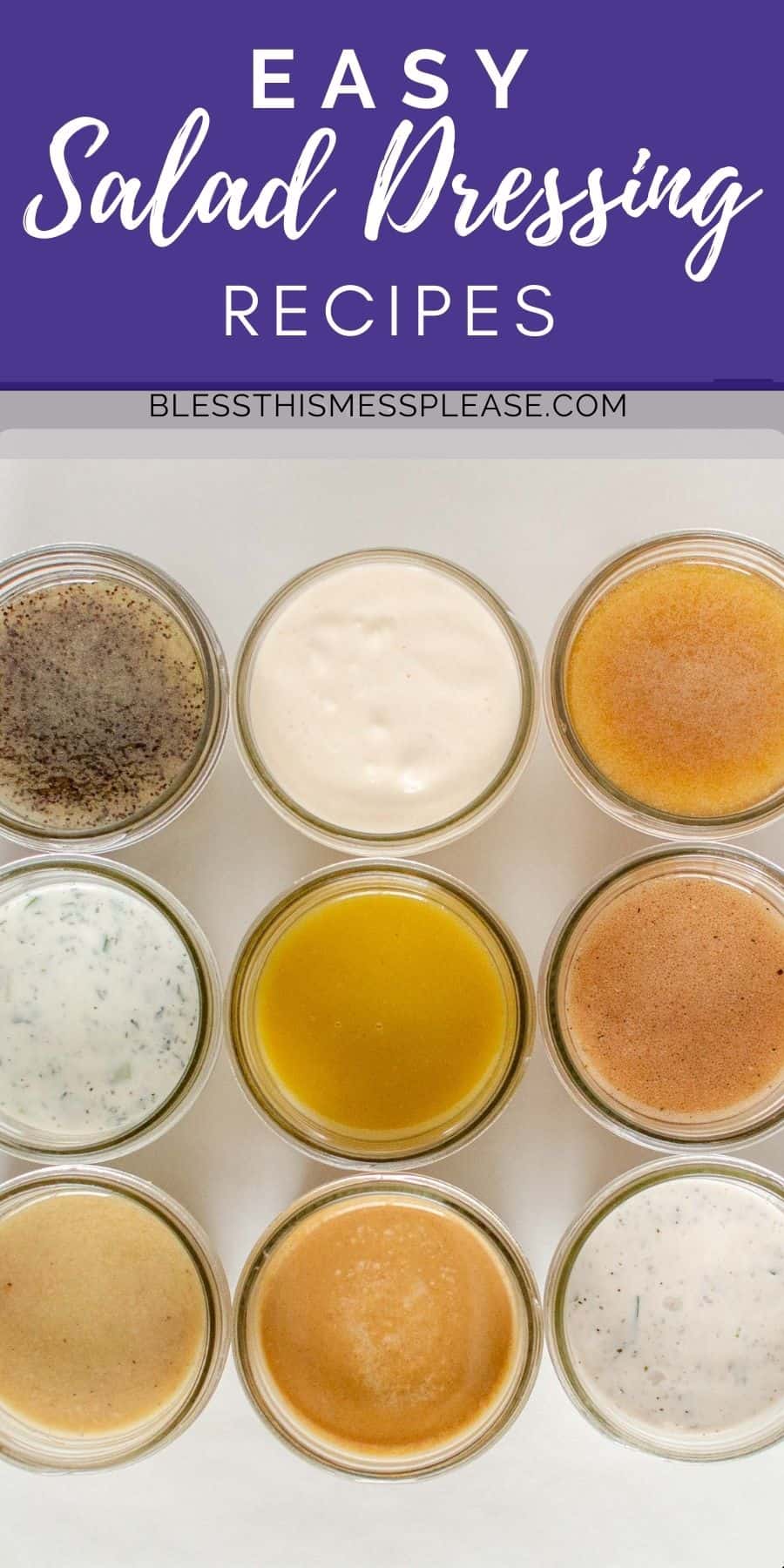 How to Make Salad Dressing: 9 Easy Homemade Recipes — Bless this Mess