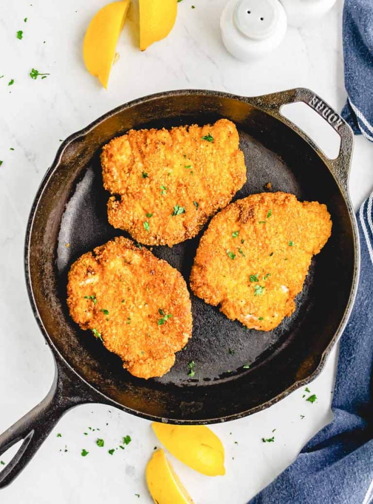 Crispy Fried Pork Chops — Bless this Mess