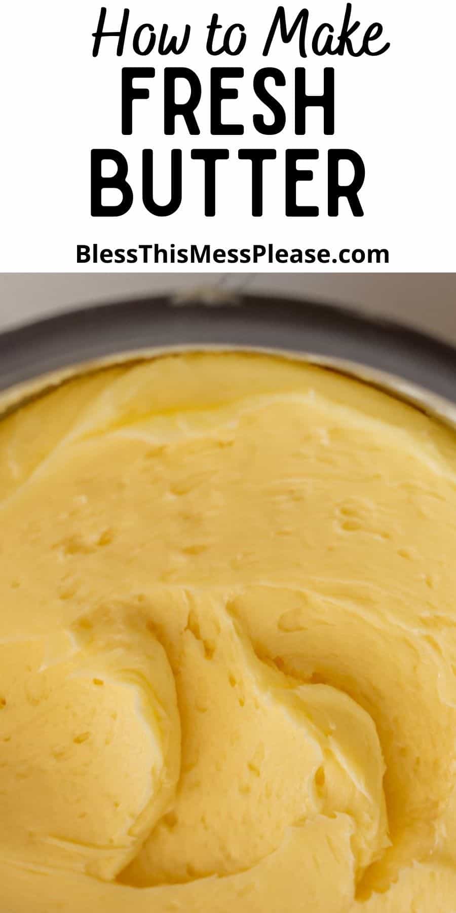 How to Make Butter | Turn Cream into Butter Fast!