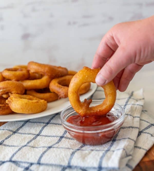 Crispy Homemade Onion Rings: Better Than Any Restaurant — Bless this Mess