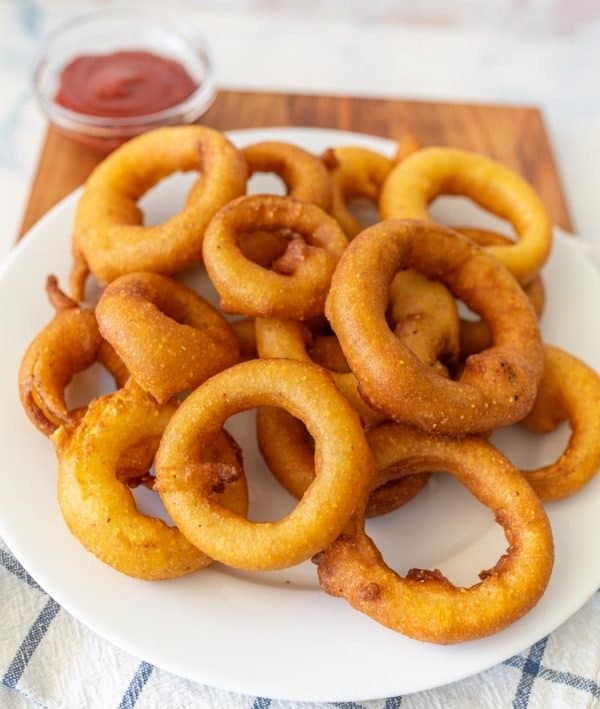 Crispy Homemade Onion Rings: Better Than Any Restaurant — Bless this Mess