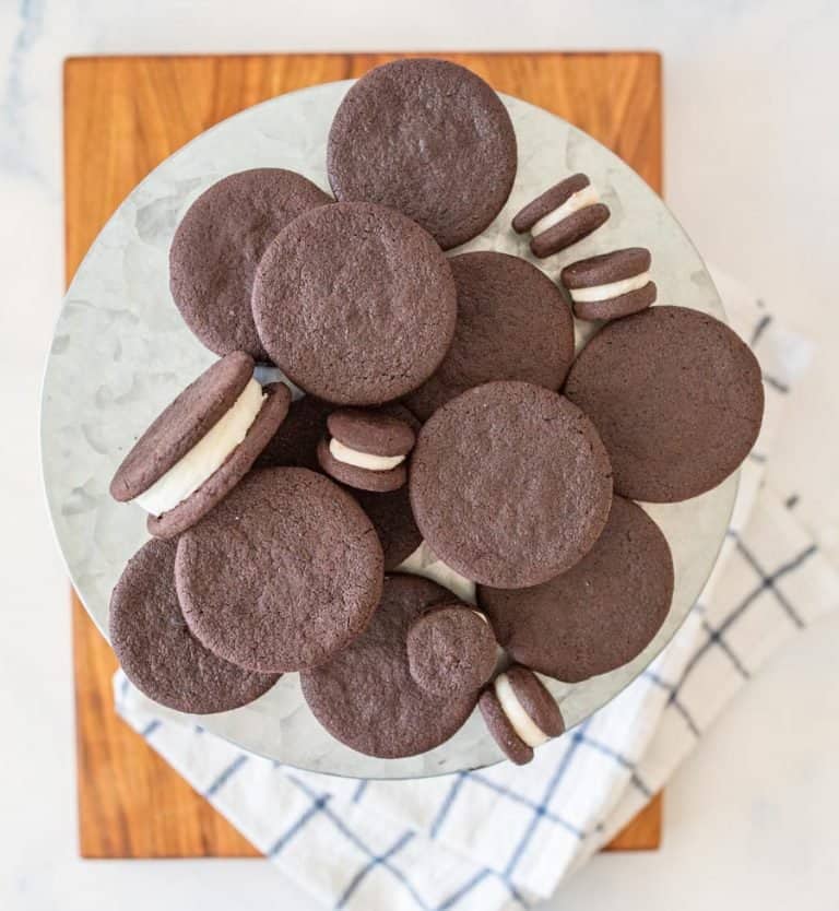 Homemade Soft Oreos from a cake mix — Bless this Mess