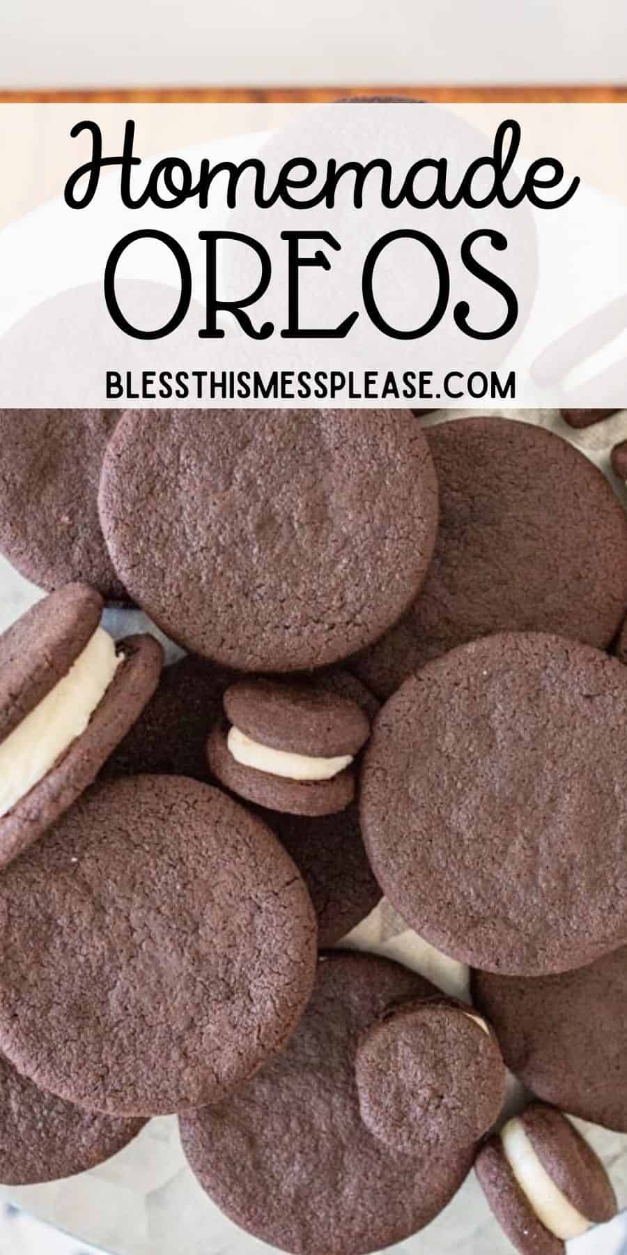 Homemade Oreo Cookies How To Make Oreo Cookies Easy Recipe