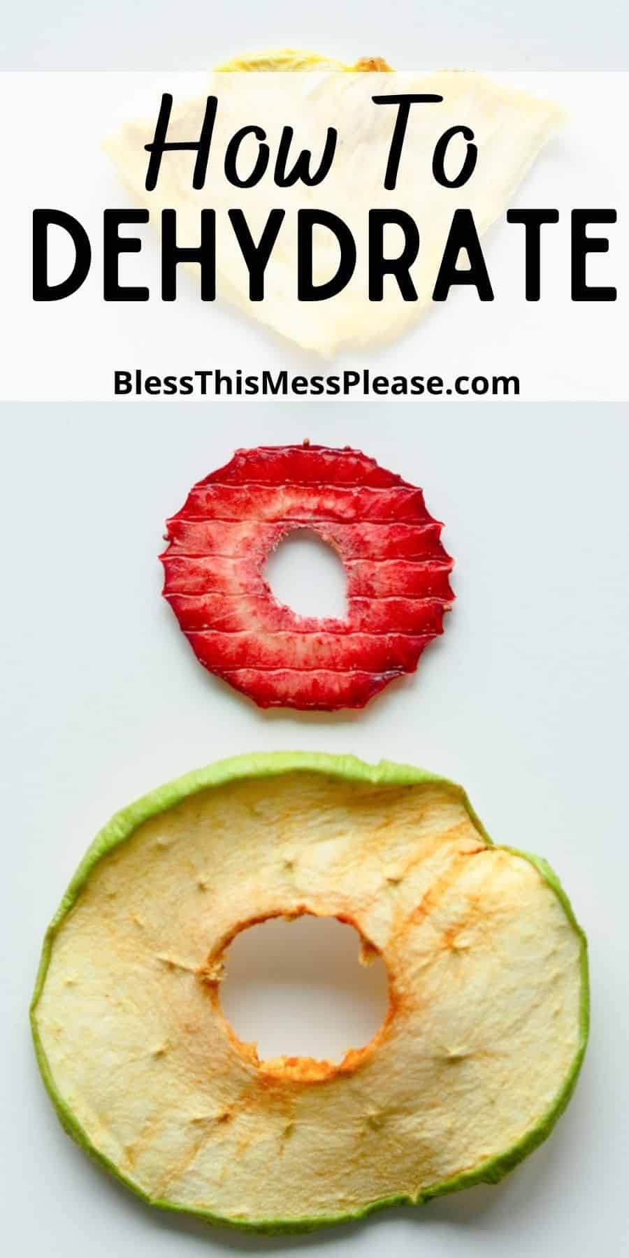 How to Dehydrate Fruits and Vegetables — Bless this Mess