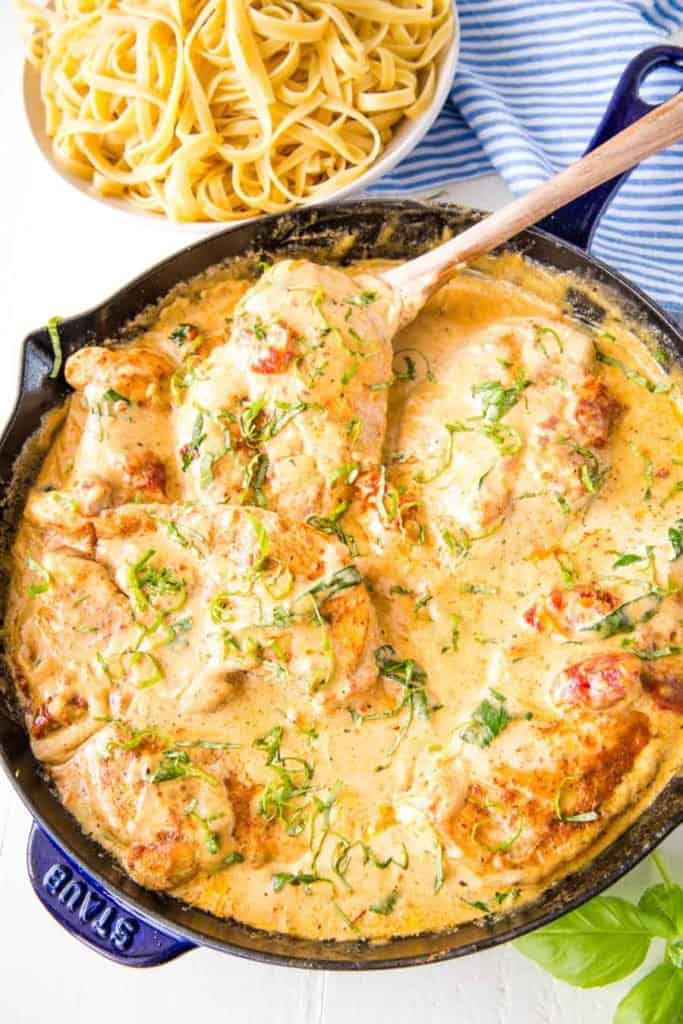 Tuscan Chicken — Bless this Mess
