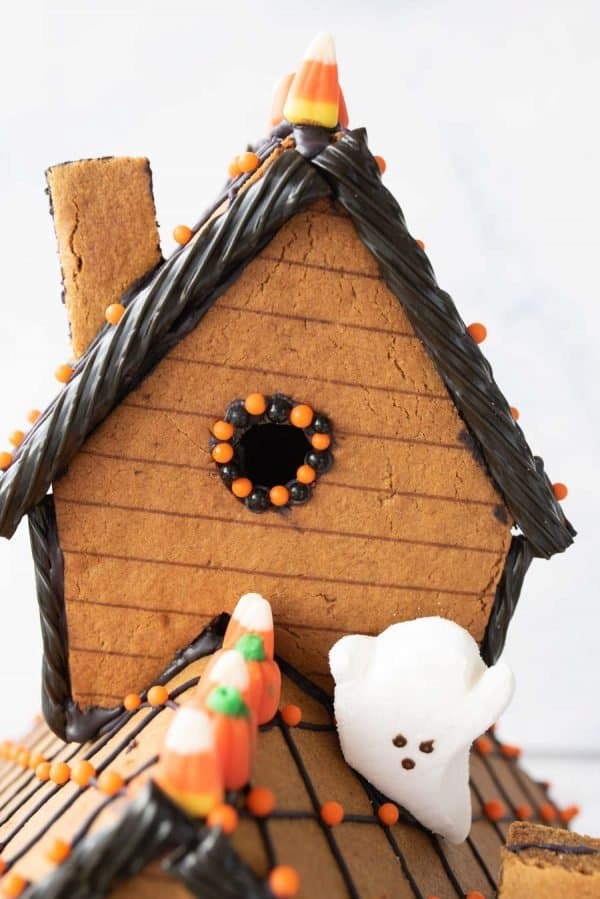 Haunted Halloween Gingerbread House — Bless this Mess