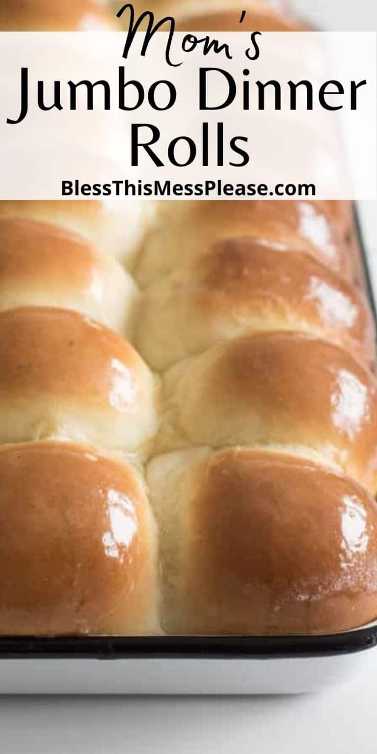 Easy Jumbo Dinner Rolls Recipe | The BEST Homemade Dinner Rolls