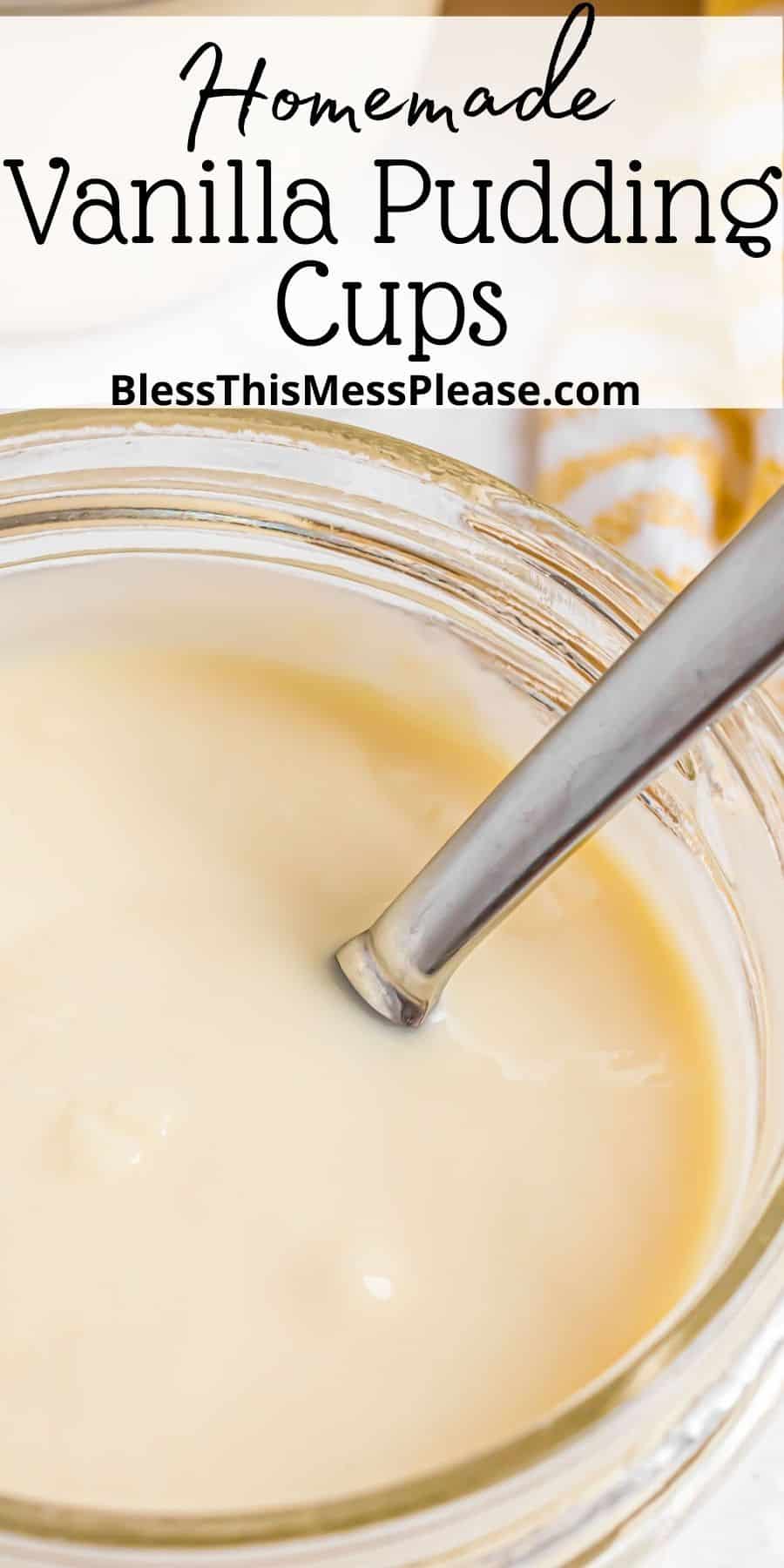 Homemade Vanilla Pudding Cups | Easy Dessert Recipe