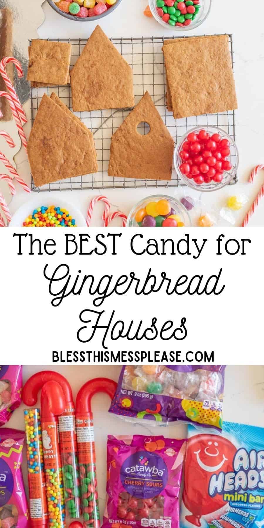 The Best Candy For Gingerbread Houses — Bless this Mess