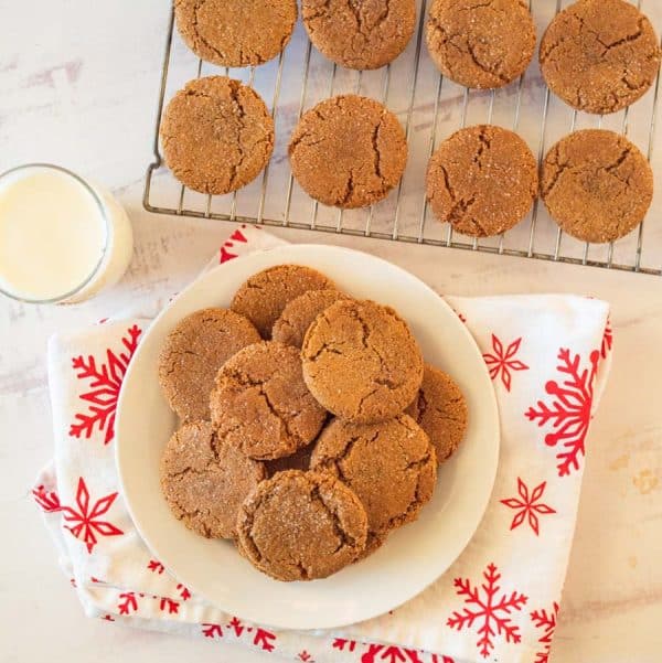 Ginger Snap Cookies — Bless this Mess