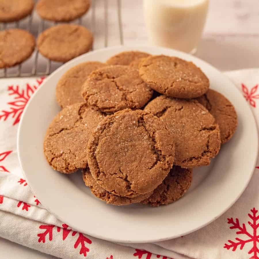 Ginger Snap Cookies — Bless this Mess