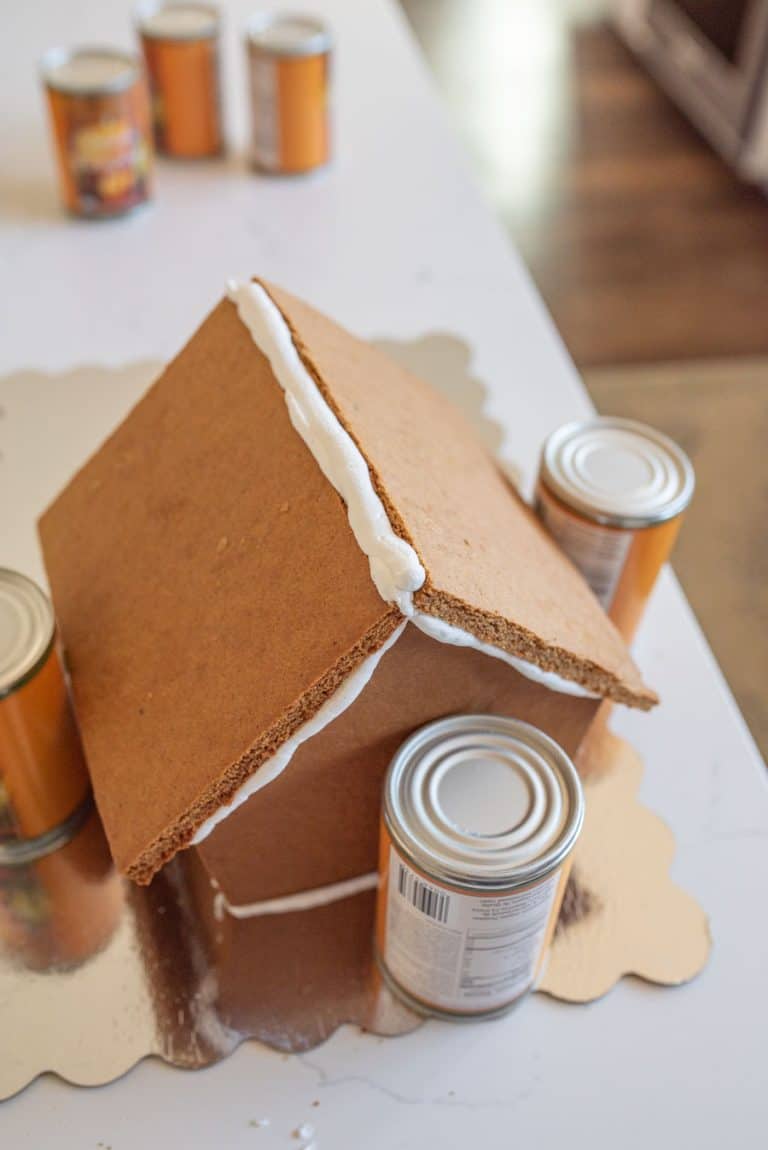 Best Homemade Gingerbread House | Recipe + Template — Bless this Mess