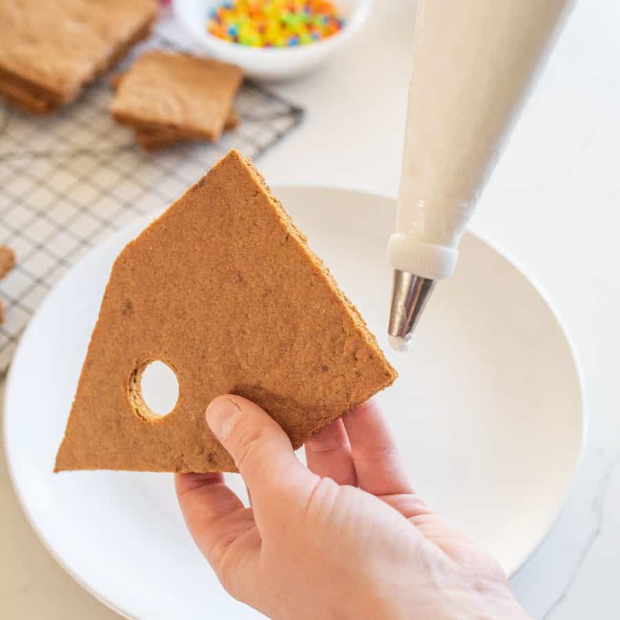 Royal Icing for Gingerbread Houses — Bless this Mess