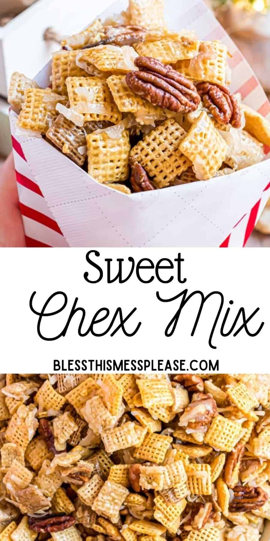 Addictive Sweet Chex Mix Recipe That Everyone Will Love — Bless this Mess