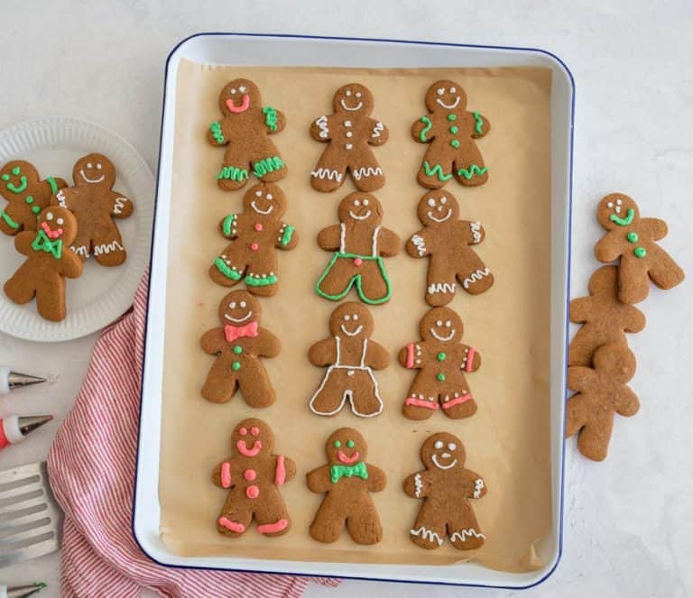 Free Printable Gingerbread Man Cookie Templates — Bless this Mess