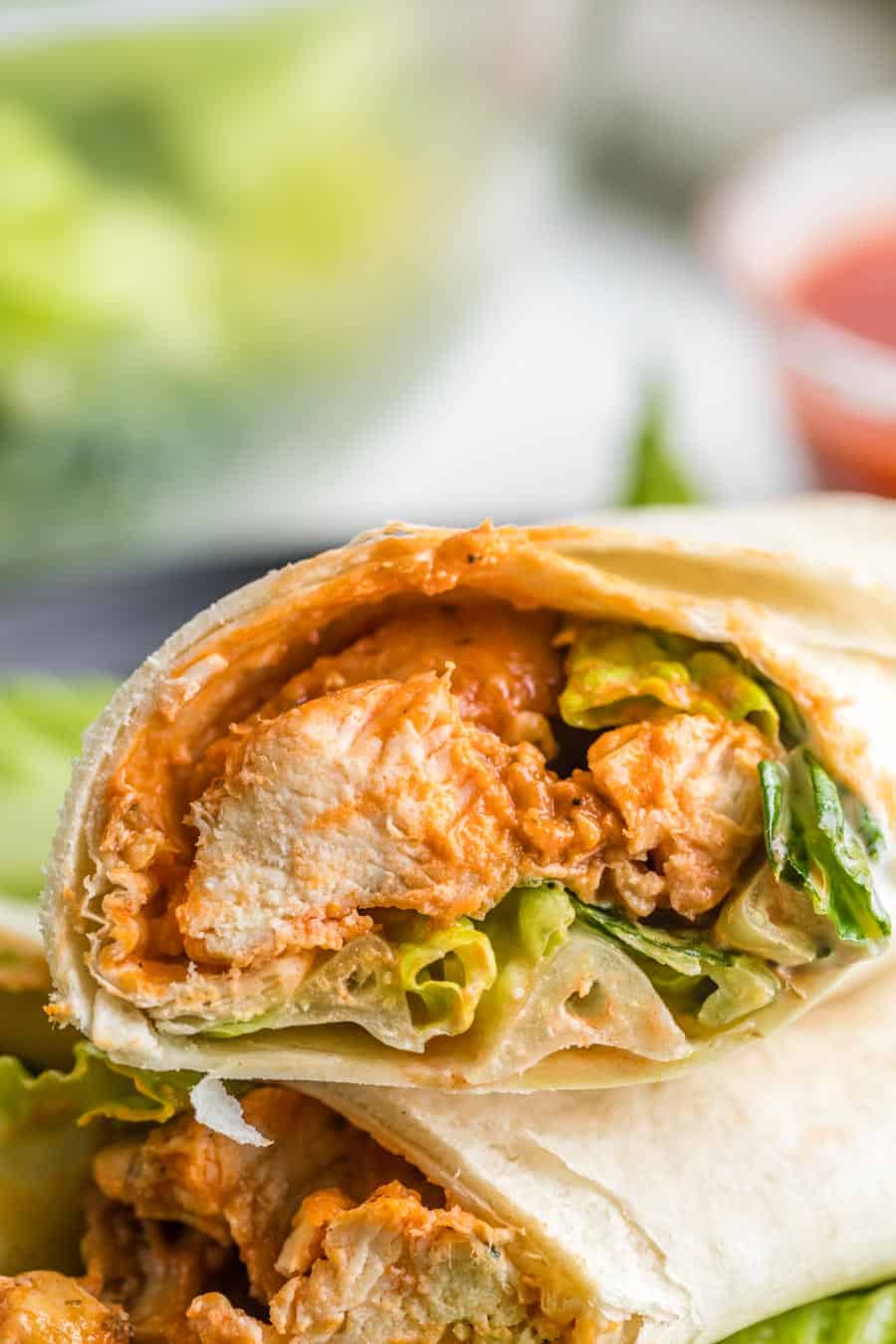 Crispy Buffalo Chicken Wrap Recipe