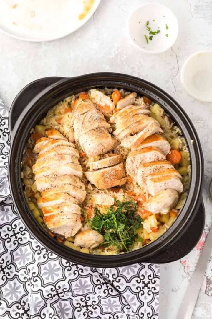 Stove Top Chicken and Rice | Easiest Chicken and Rice Dinner Recipe