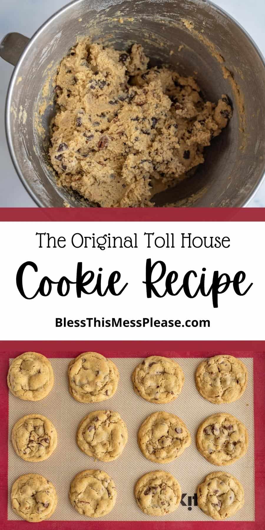 The Original Nestle Toll House Cookie Recipe — Bless this Mess