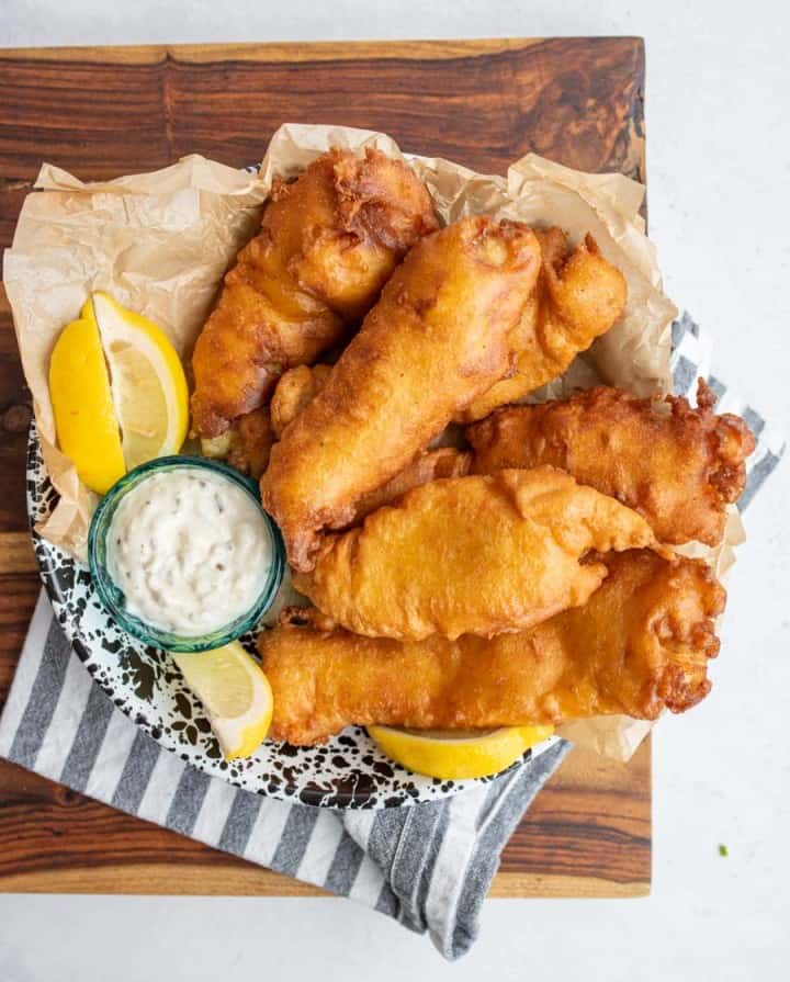 Perfect Crispy Fish Batter Recipe for Battered Fried Fish— Bless this Mess