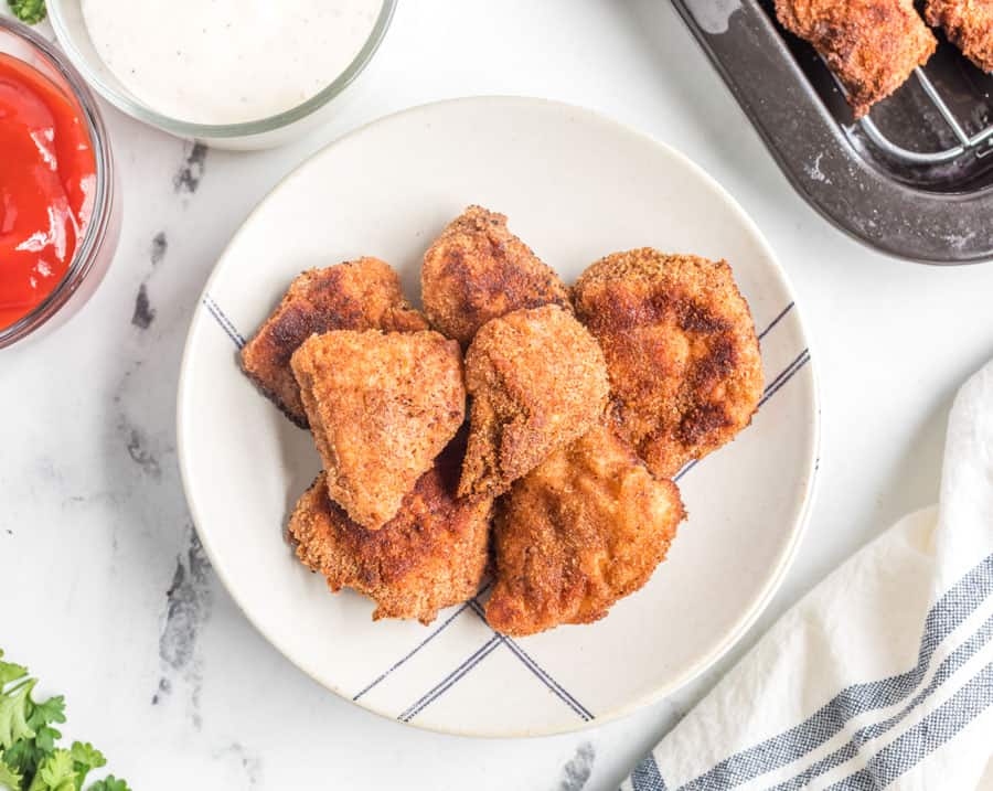 Healthy Homemade Frozen Chicken Nuggets | Easy Meal Prep Recipe