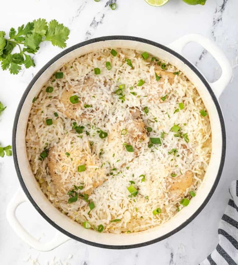 One Pot Coconut Chicken and Rice | Easy Chicken Dinner Recipe
