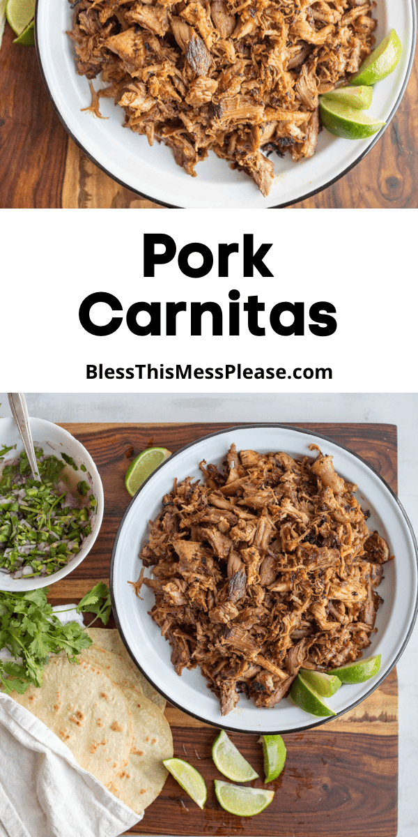 Pork Carnitas (Mexican Slow Cooker Pulled Pork) — Bless this Mess