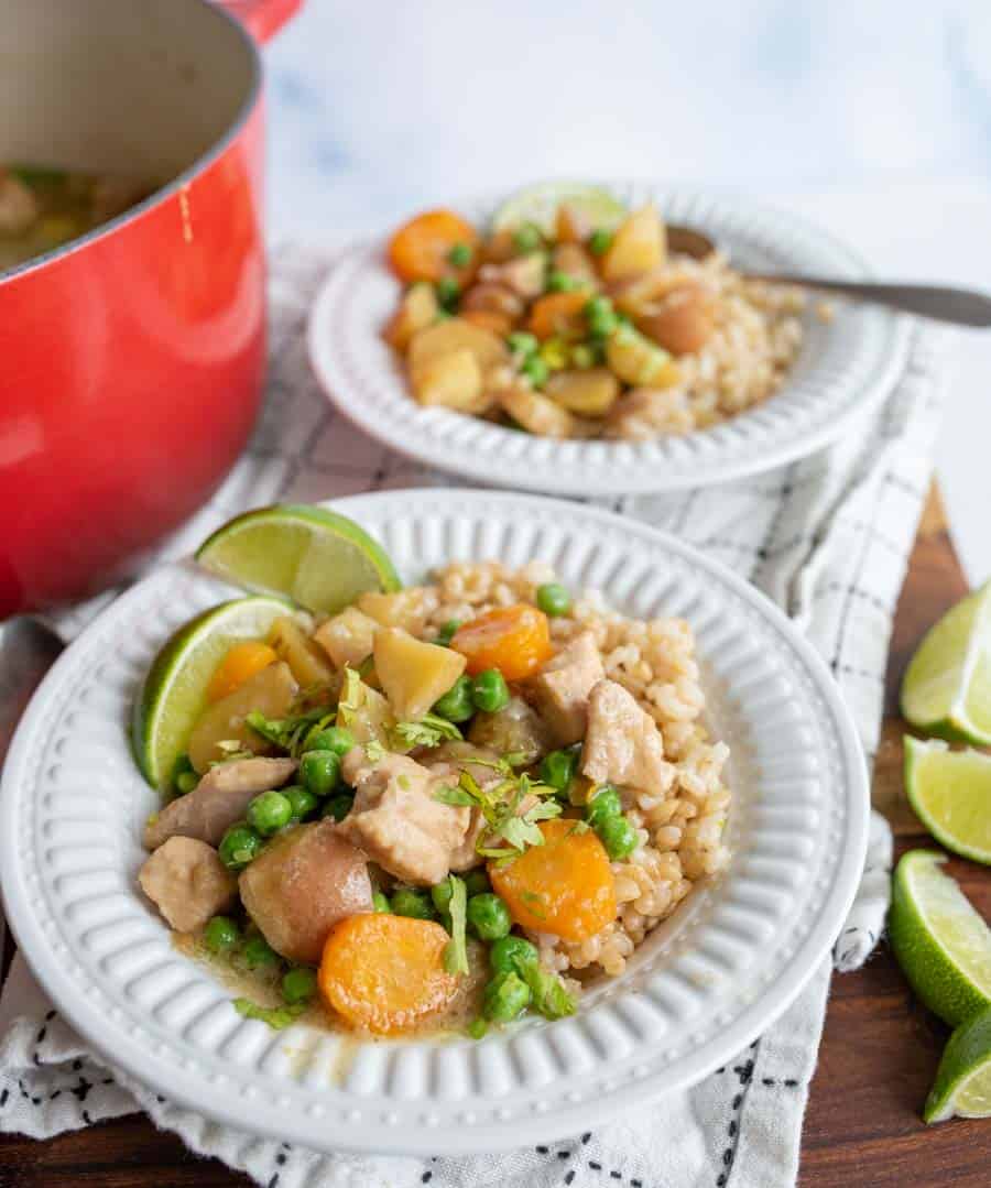 Green Thai Chicken Coconut Curry — Bless this Mess