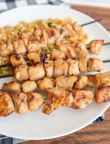Grilled Chicken Kabobs — Bless this Mess