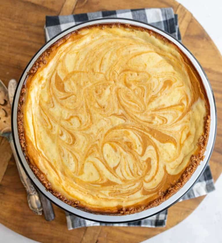 Best Pumpkin Cheesecake Recipe (No-Fail Method) — Bless this Mess