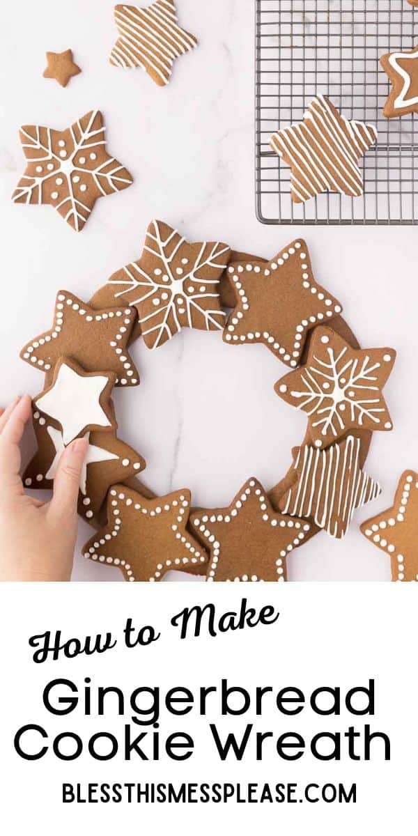 Gingerbread Wreath — Bless this Mess