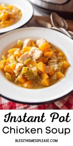 Instant Pot Chicken Soup — Bless this Mess