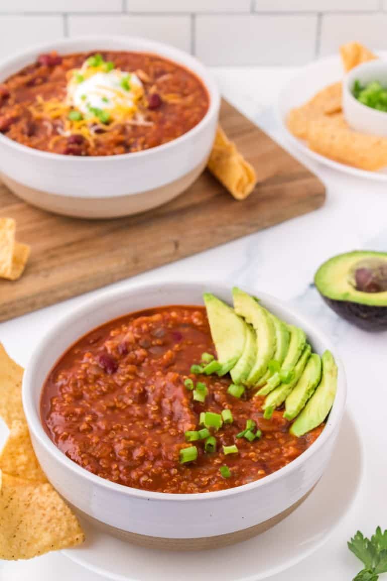 Vegetarian Chili Recipe — Bless this Mess