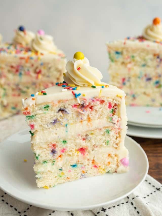 Funfetti Cake — Bless this Mess