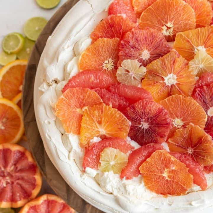 Citrus Pavlova — Bless this Mess
