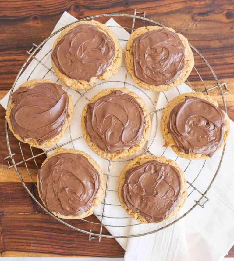 Peanut Butter Nutella Cookies — Bless this Mess