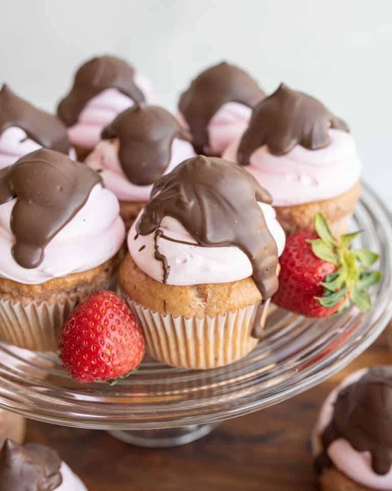 Strawberry Cupcakes — Bless this Mess