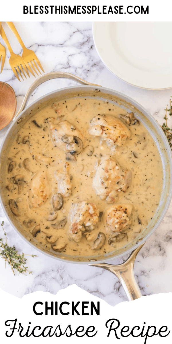 Chicken Fricassee — Bless this Mess