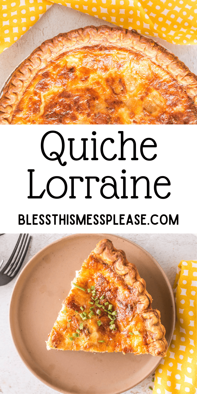 Quiche Lorraine — Bless this Mess