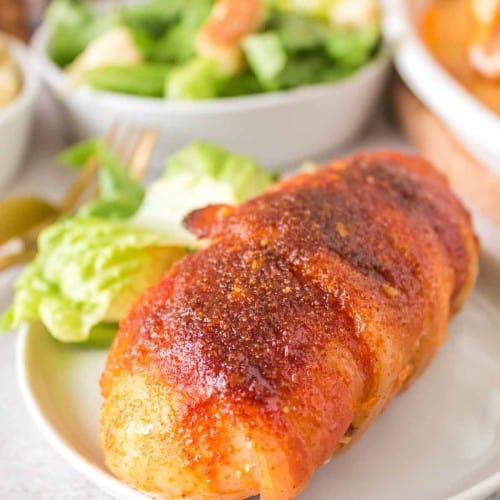 Bacon Wrapped Chicken — Bless this Mess